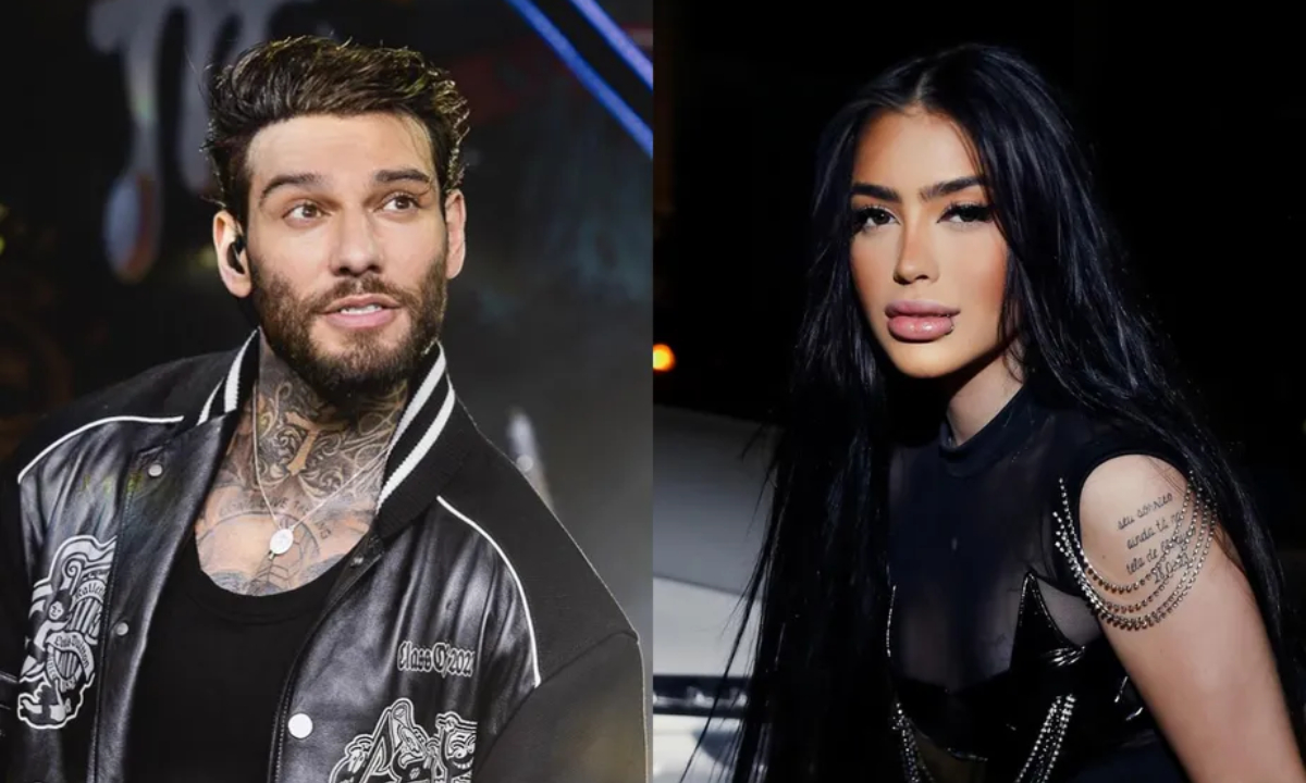 Lucas Lucco aparece de mãos dadas com MC Mirella na África