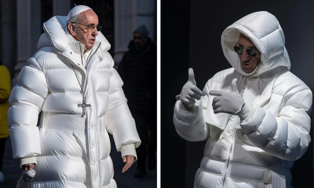 Veja quem estava por trás da foto fake do Papa