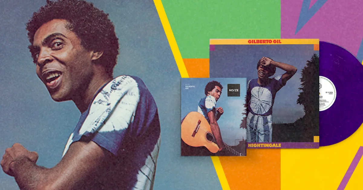 Álbum americano de Gil ganha primeira edição brasileira em LP