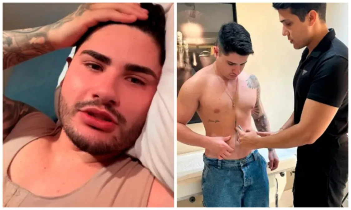 Ex-marido de Jojo Todynho passa por cirurgia plástica Ex-marido de Jojo Todynho passa por cirurgia plástica