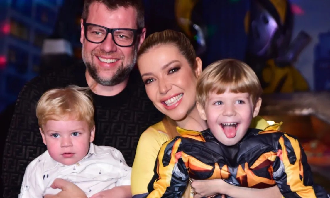 Luiza Possi recebe amigos e família no aniversário do filho; FOTOS