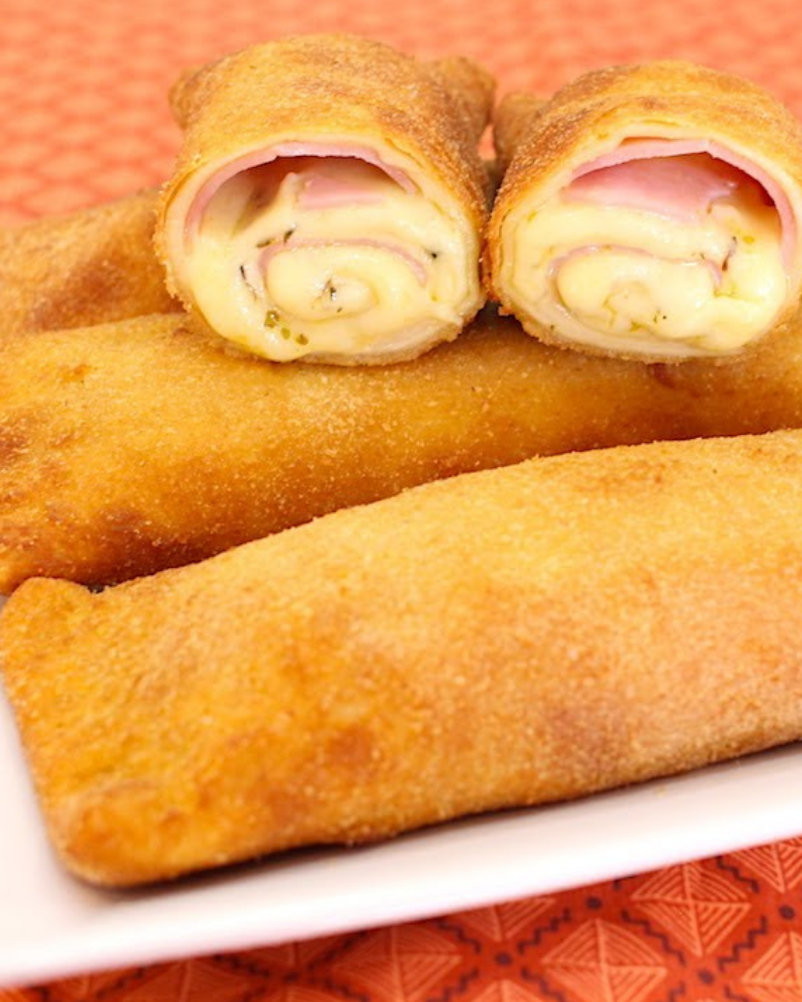 Aprenda Receita De Enroladinho De Queijo E Presunto Na Air Fryer • Ibahia
