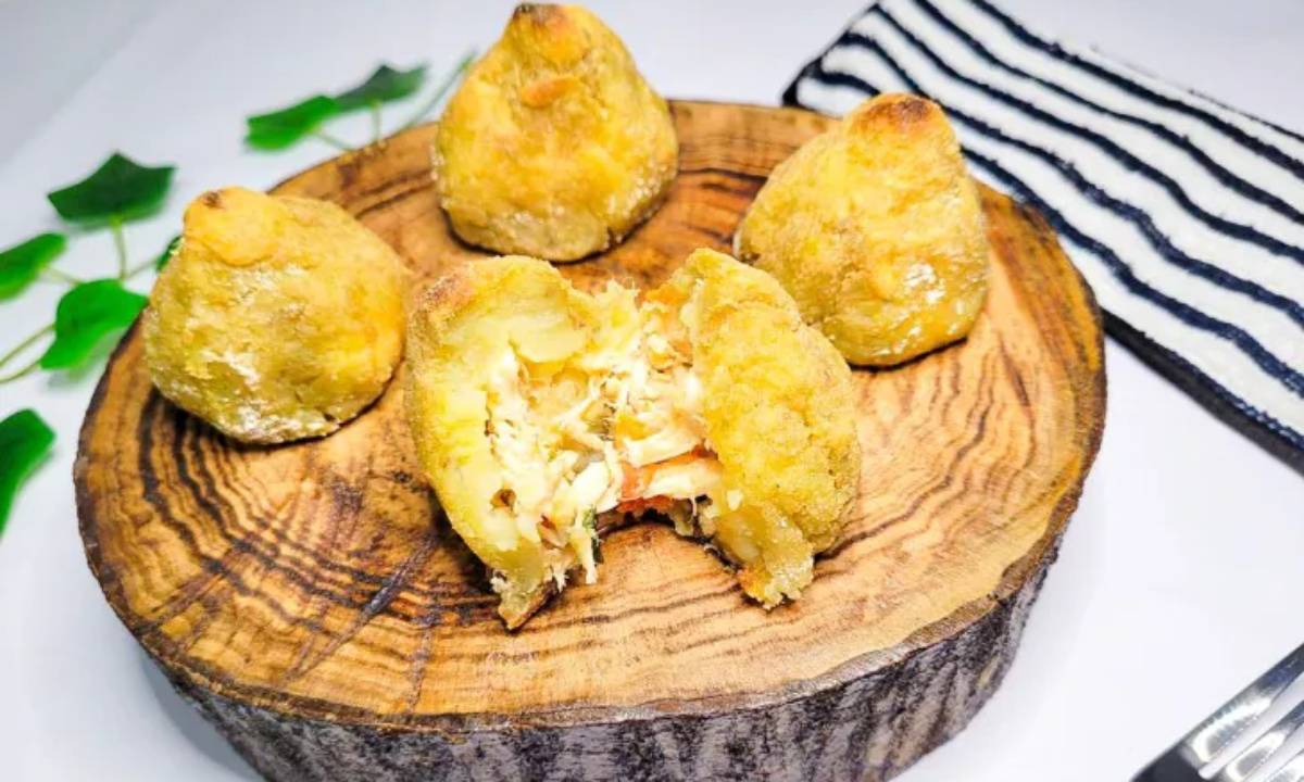 Coxinha fit? Aprenda como fazer coxinha de batata-doce em 40 minutos