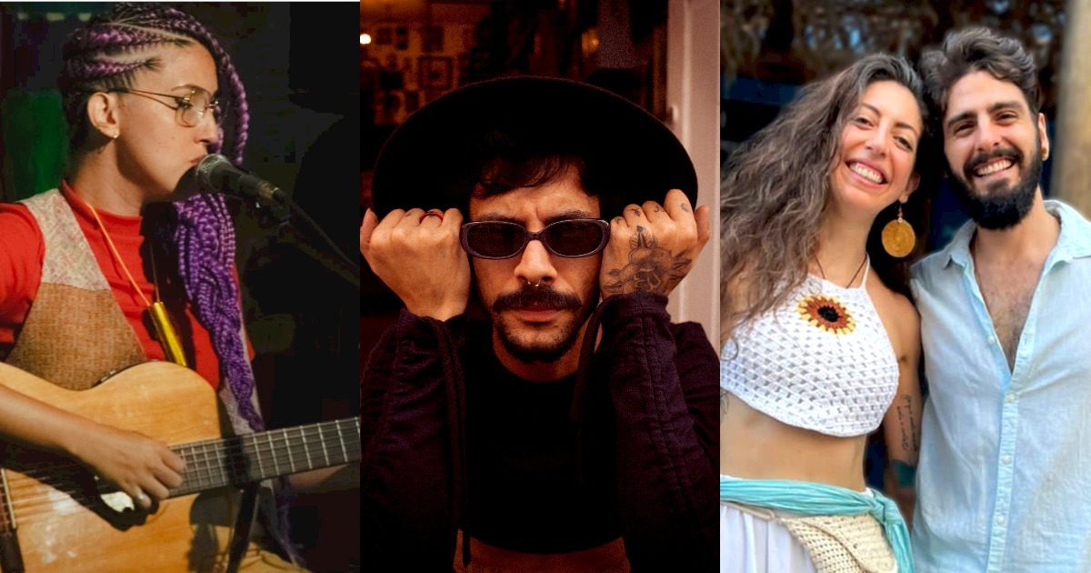 Nina Sol, MAPA e Janos se apresentam no Bistrô das Artes