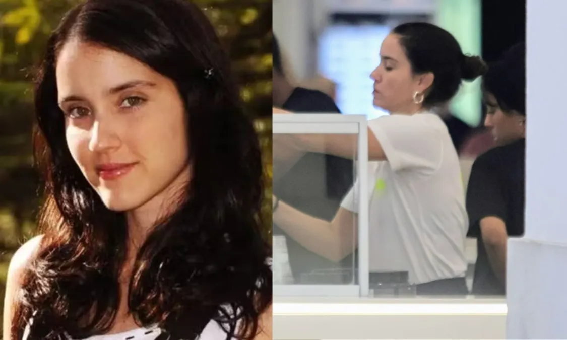 Patrícia Werneck, a Camila de 'Paraíso Tropical', trabalha em quiosque