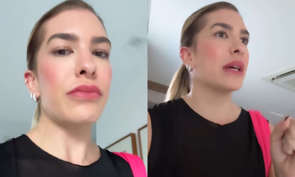 Lore Improta surge com pé inchado após usar cadeira de rodas: 'Um pão'