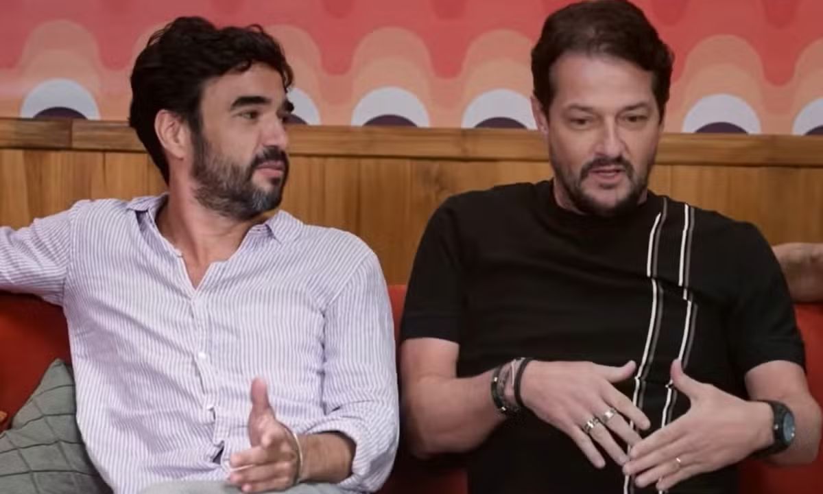 Marcelo Serrado revela choque ao ver pênis de Caio Blat: 'Absurdo'