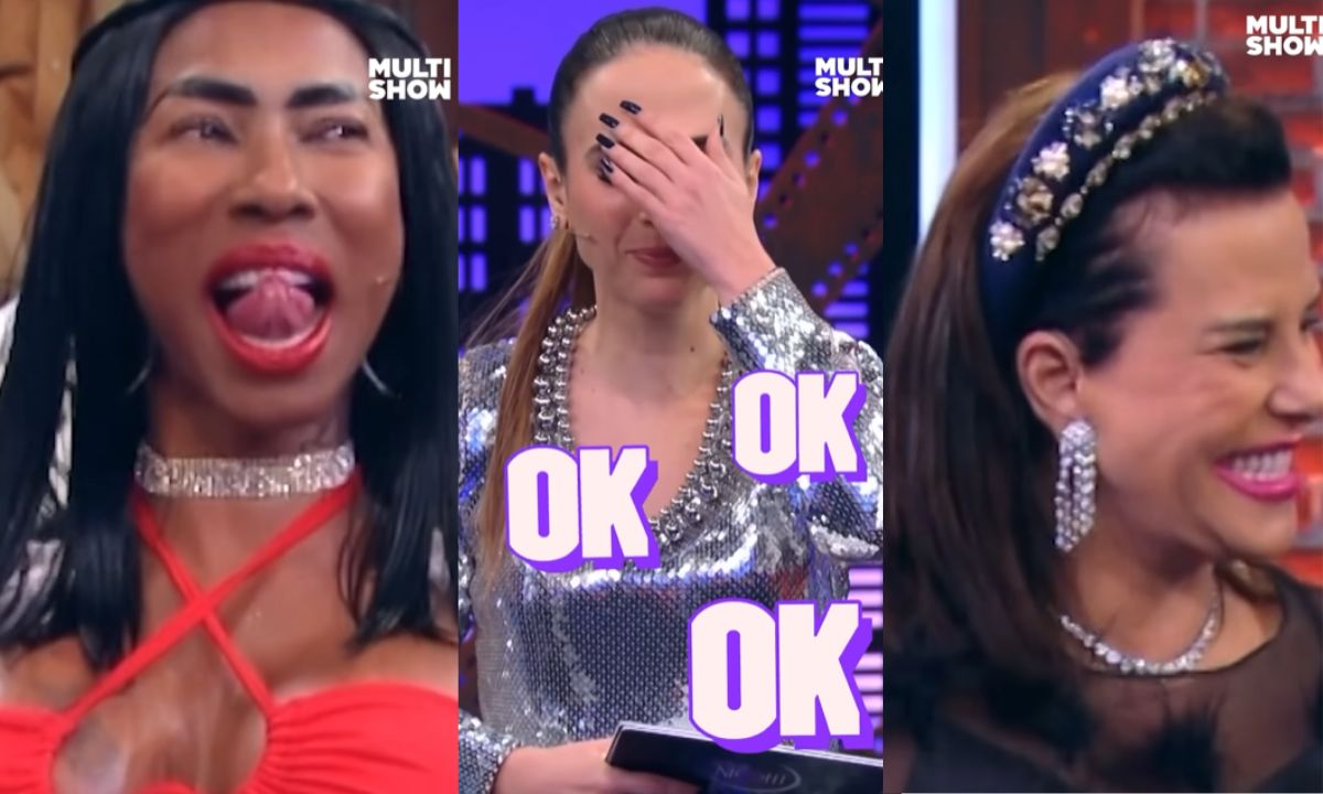 Narcisa e Inês Brasil chocam Tatá Werneck com revelações íntimas