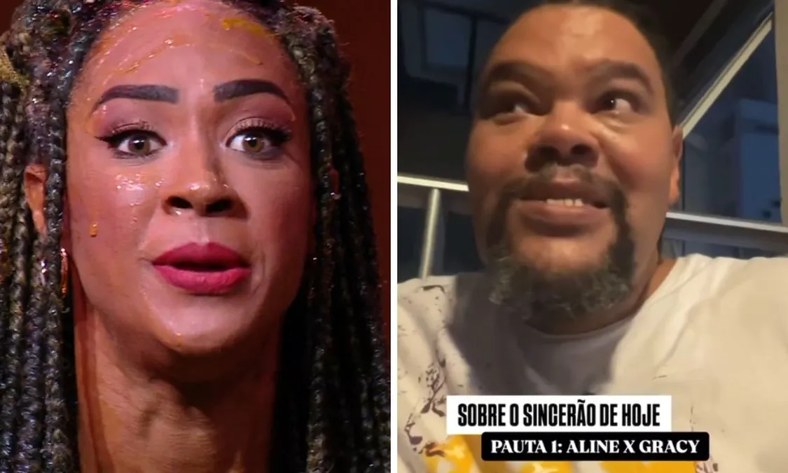 'BBB 25': Babu Santana rebate críticas após dar 'pipocou' para Aline