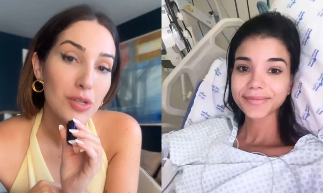 Ex-BBB Amanda explica causa da internação de Jakelyne: 'Dor pulsante'