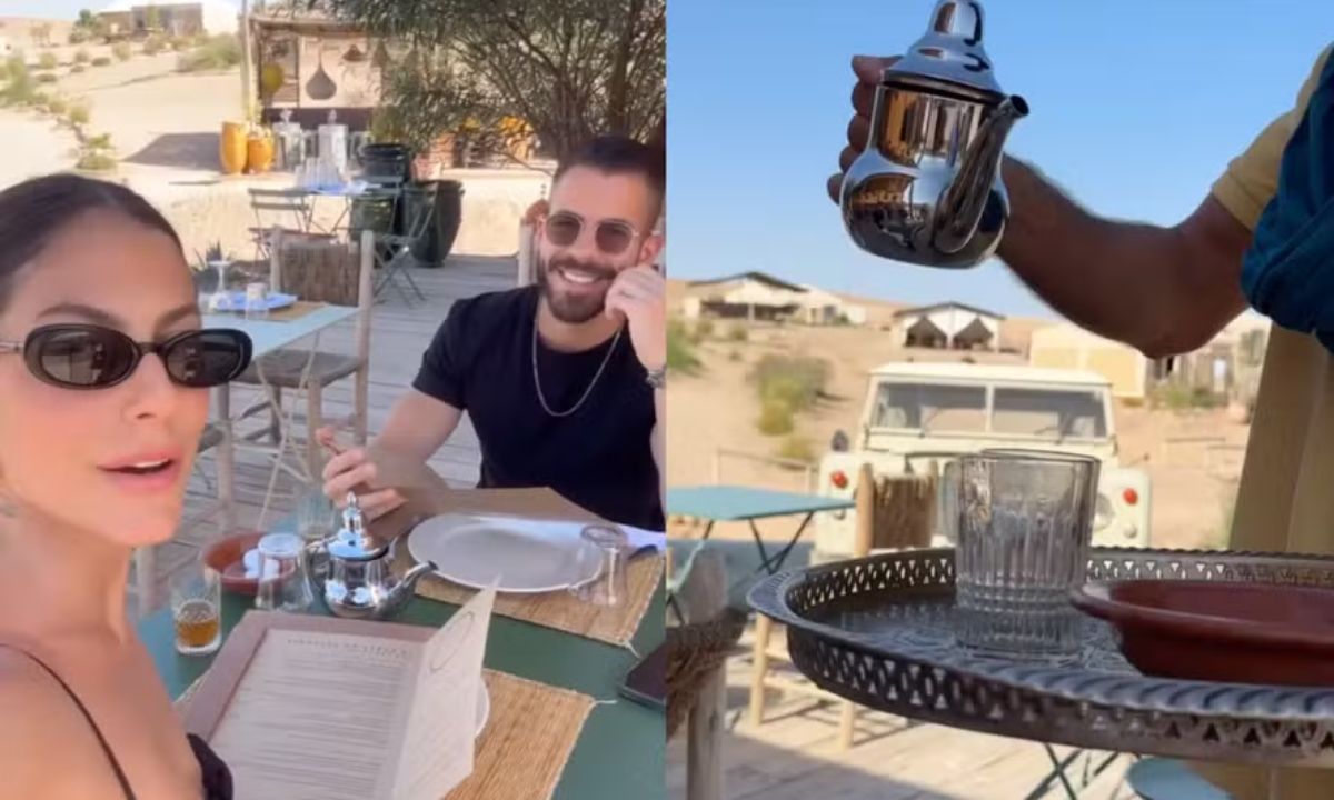 Mari Gonzalez e Pipo Marques pagam R$ 10 mil por dia em acampamento