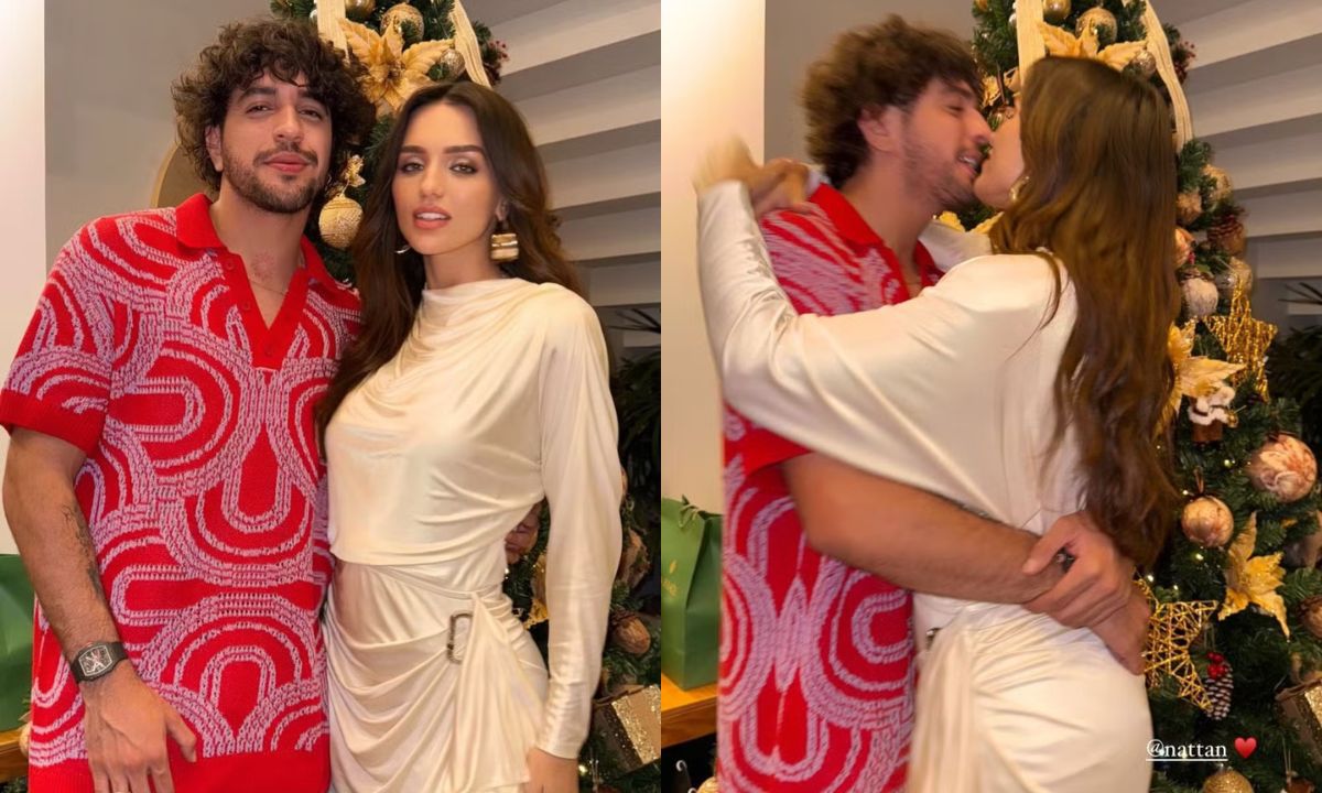 Nattan e Rafa Kalimann curtem noite de Natal em clima de romance