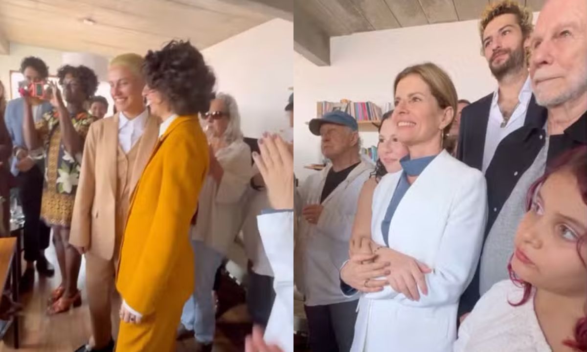 Quem é Júlia Anquier, filha de Débora Bloch que se casou com cantora