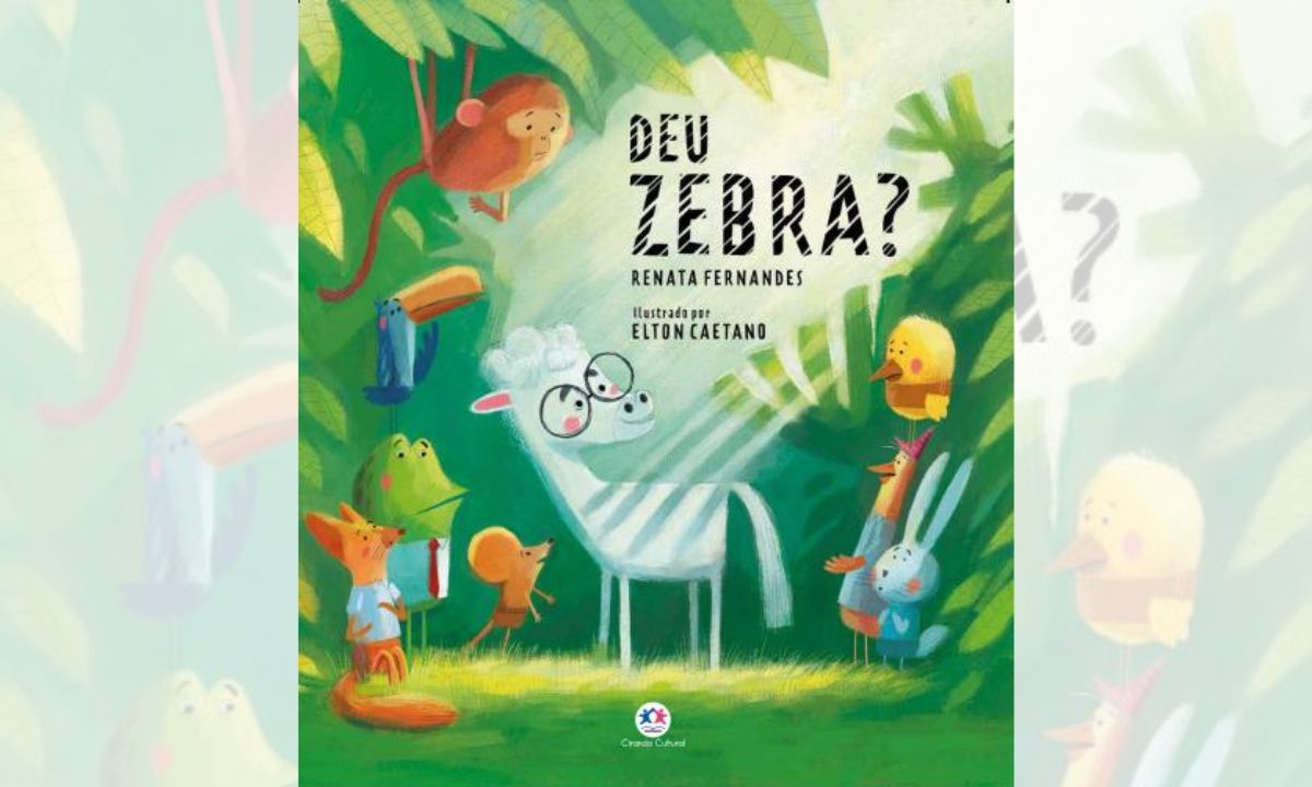 Livro infantil "Deu Zebra" é lançado em shopping de Salvador