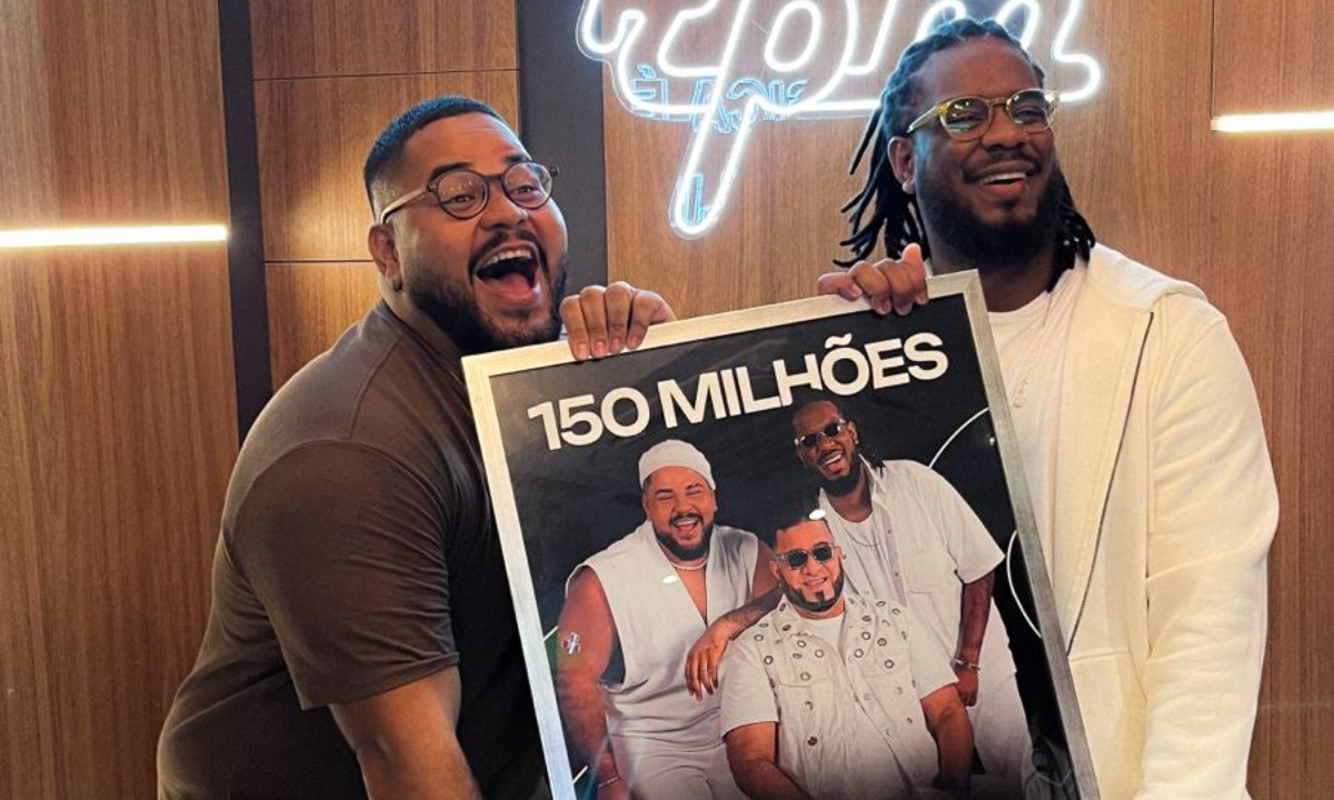 Filhos de Jorge celebra 150 milhões de stream nas plataformas digitais