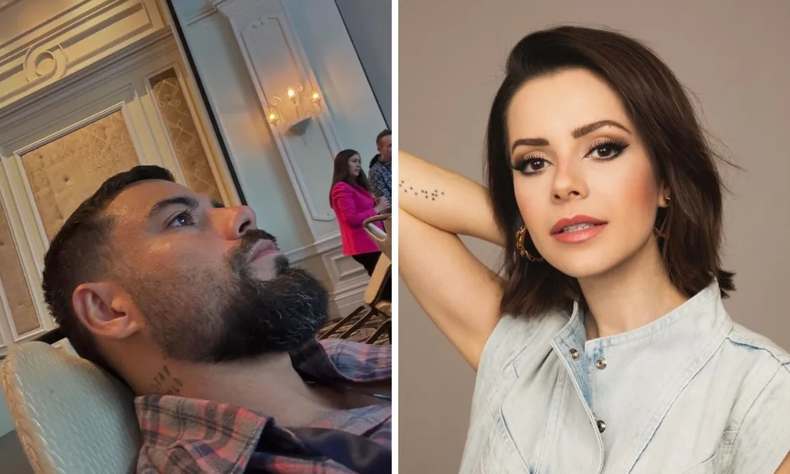 Namorado de Sandy se revolta com seguidor por pergunta sobre cantora