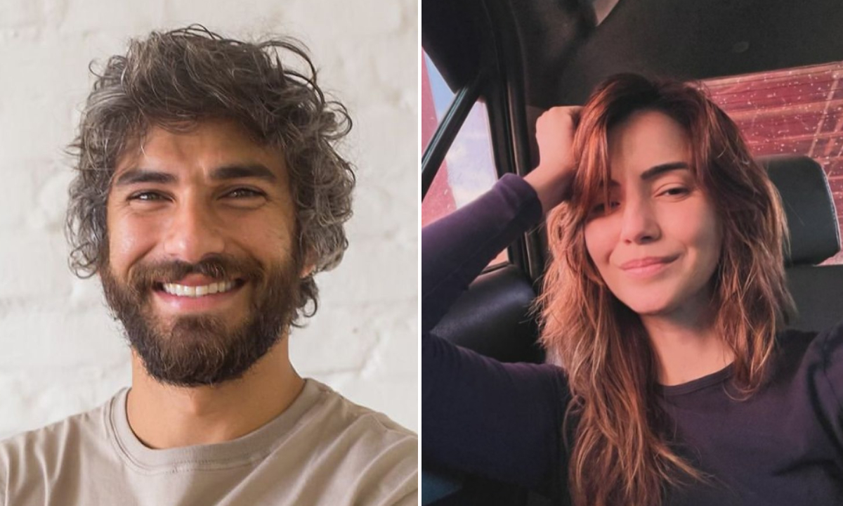 Hugo Moura passeia com nova namorada após término com Deborah Secco