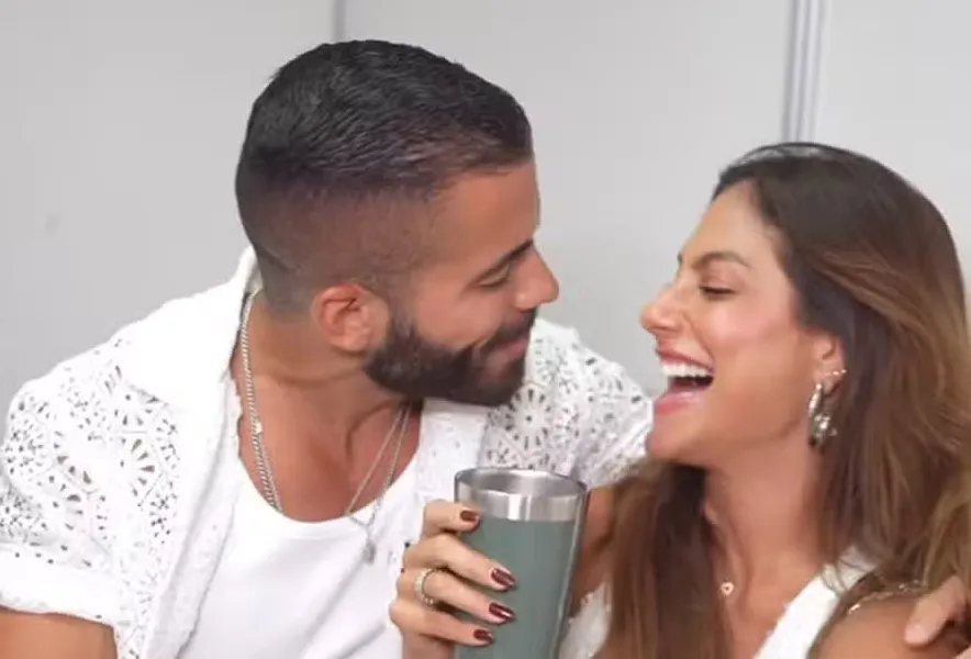 Pipo Marques abre coração para Mari Gonzalez: 'Escolheu estar comigo'