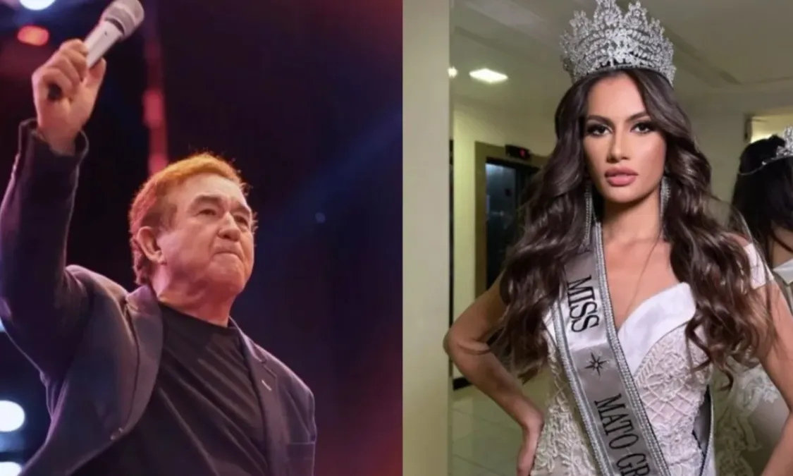 Quem é Calita Franciele, namorada de Amado Batista 51 anos mais nova