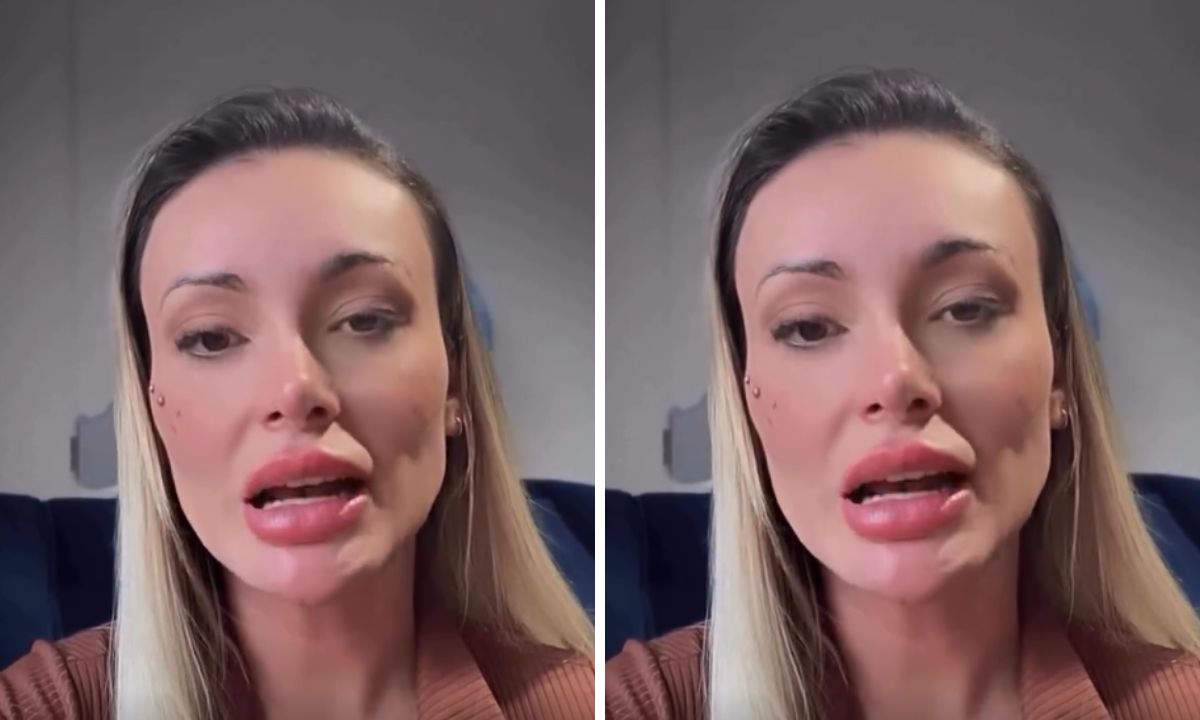 Andressa Urach surpreende e anuncia nova profissão: 'Em nome de Jesus'