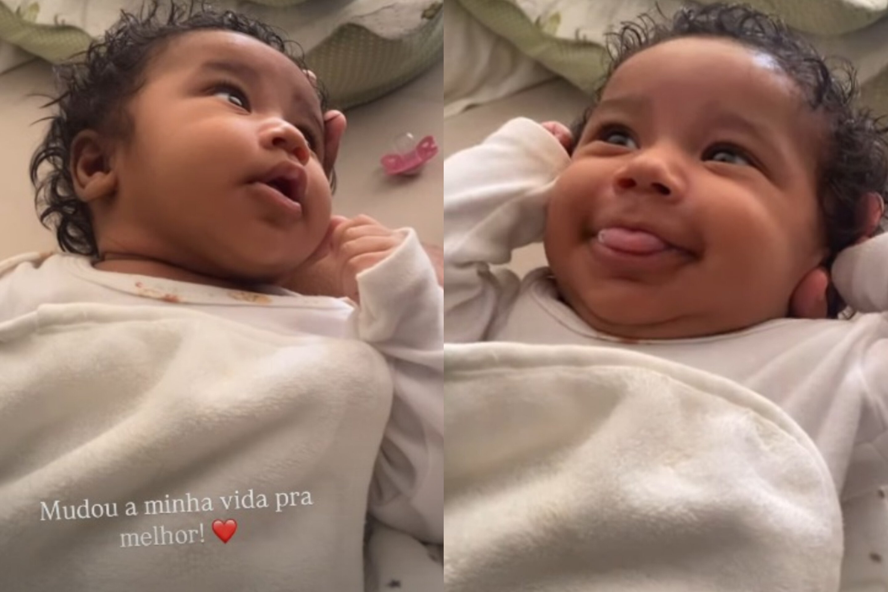 Yuri Lima mostra momento fofo com Nala, filha dele com Iza