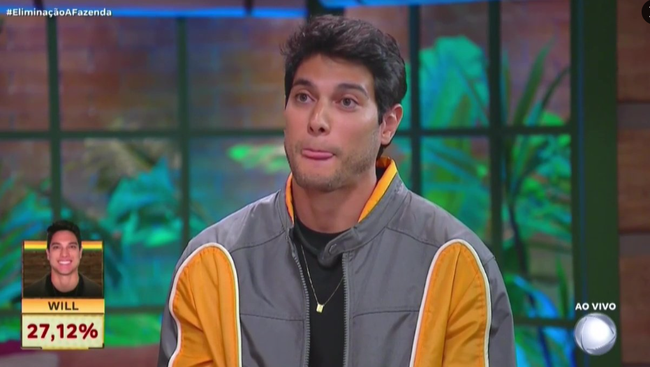 A Fazenda 17: Will reage após pegar calcinha de Rayane: 'Fortíssimo'