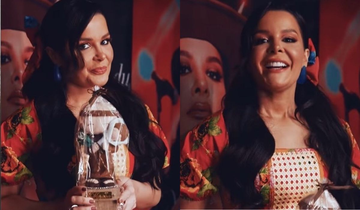 Maraisa impressiona e revela que casou em segredo com Fernando Mocó