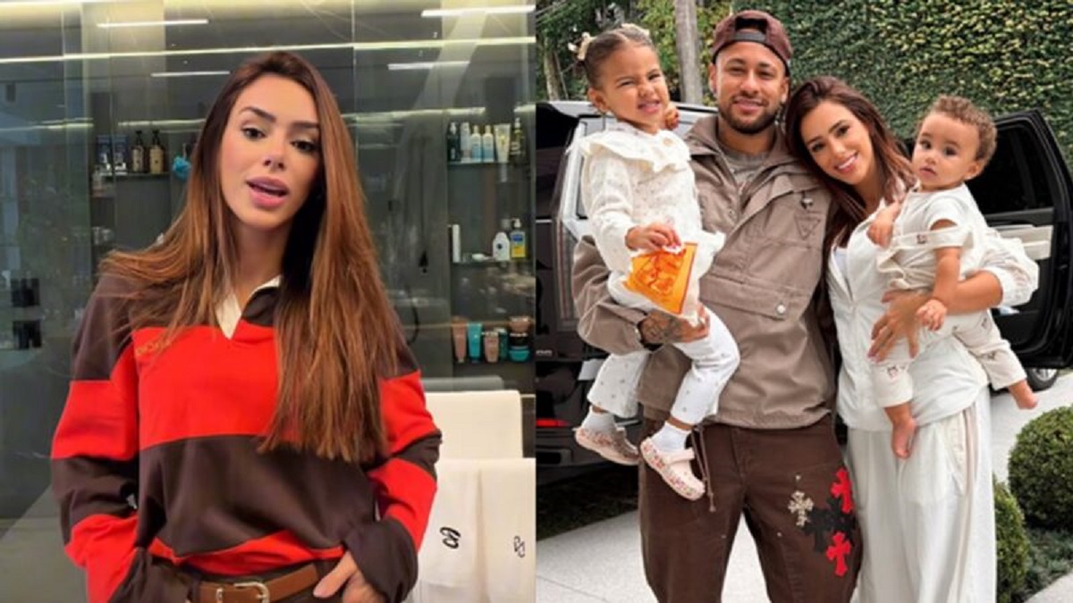 Bruna Biancardi dá pistas e web diz que ela espera 3º filho de Neymar