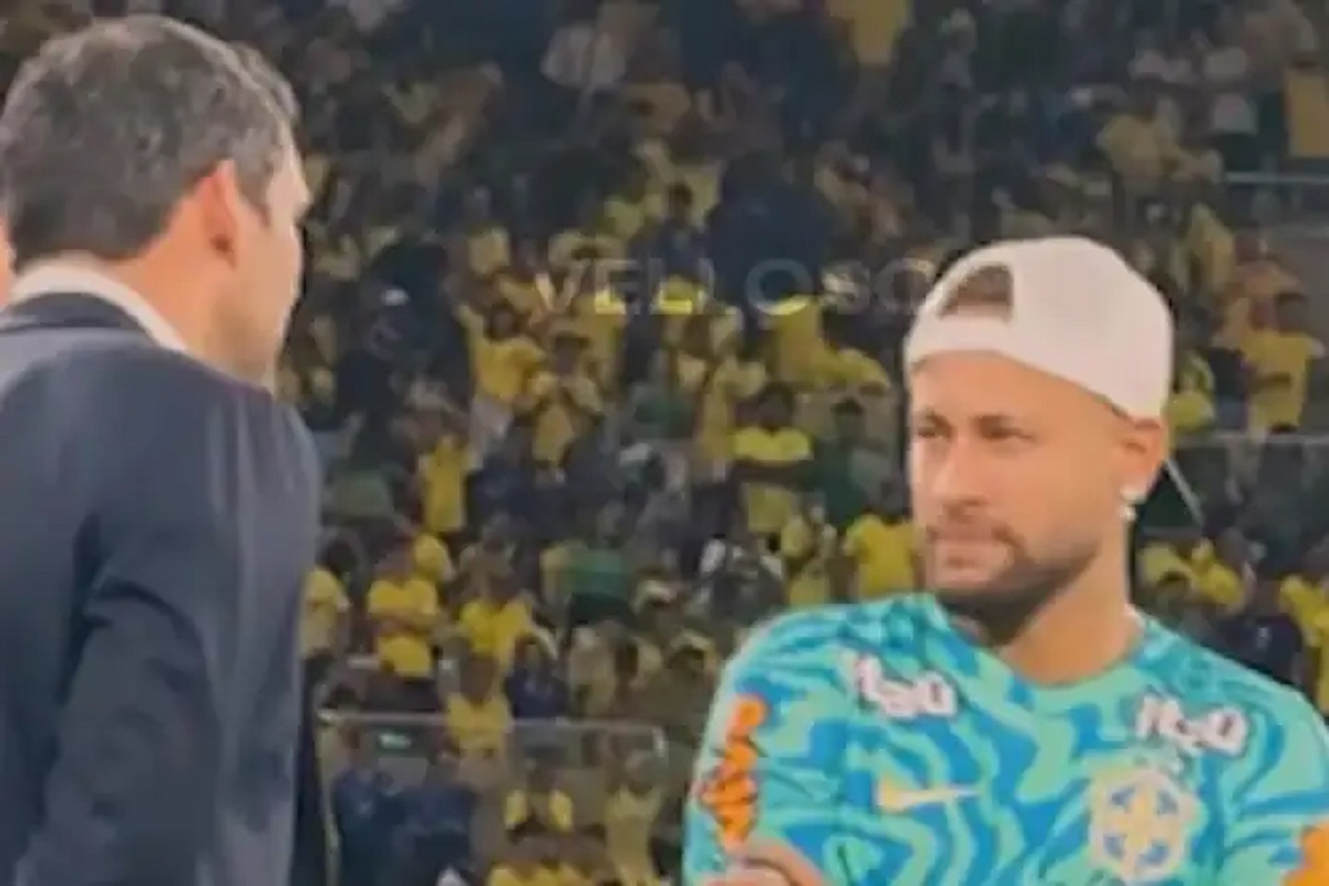 Leitura labial expõe conversa de Neymar com o presidente da CBF