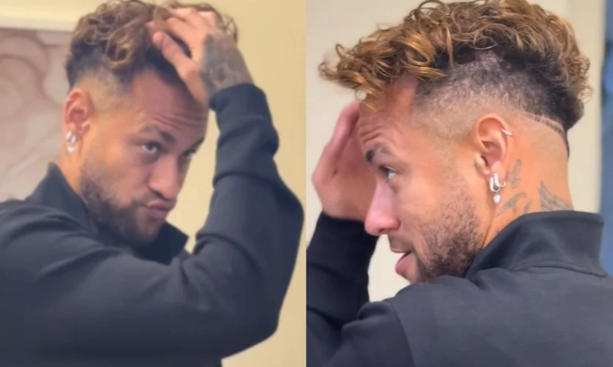 Neymar viraliza na web após emplacar novo visual para a Copa do Mundo