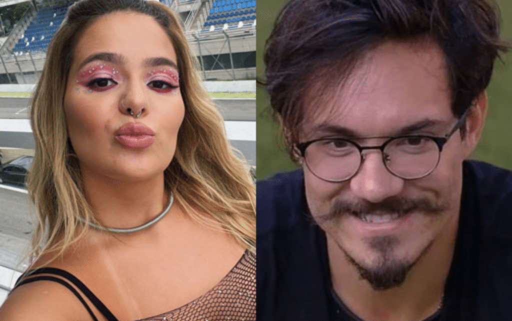 Vih Tube e Eliezer são filmados aos beijos em camarote de festa e ...