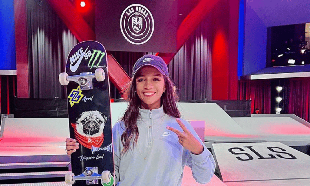 Rayssa Leal fatura título na etapa Las Vegas da Liga Mundial de skate