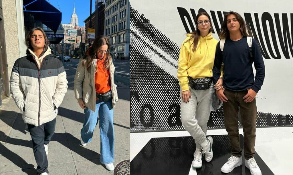 Ivete Sangalo compartilha cliques de passeio com Marcelo em Nova York ...