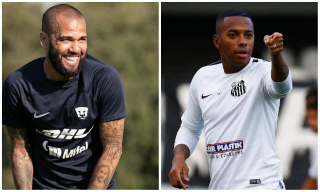 Acusação usa caso Robinho para pedir que Daniel Alves continue preso